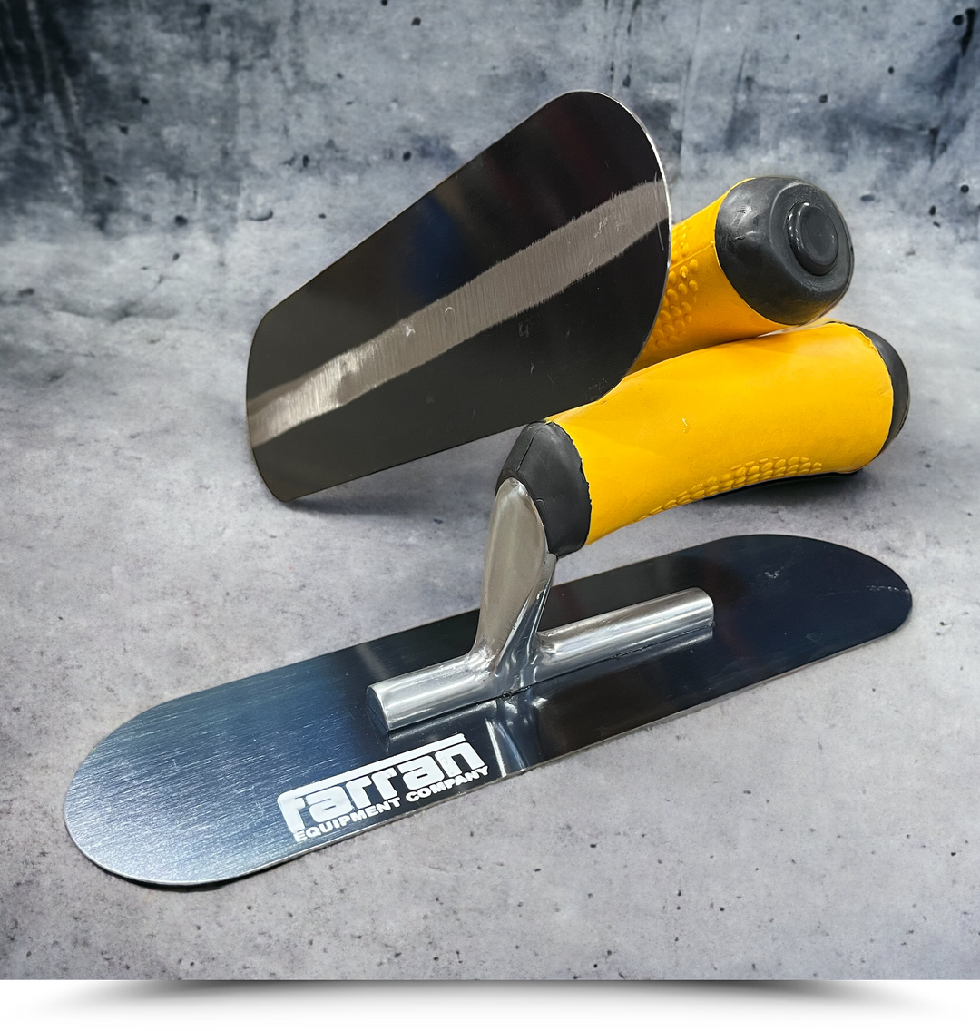 Blue steel pool trowel store